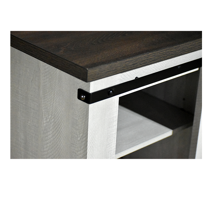 Rack Para Tv 55″ Roble Blanco – MSA