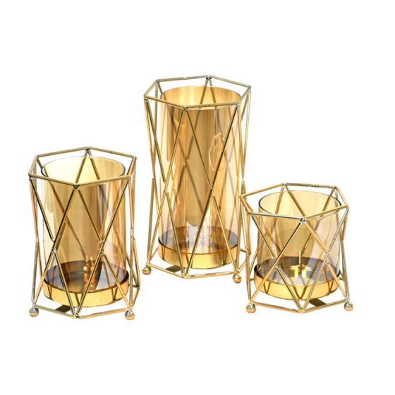 Set 3 Candelabros Geometrix – MSA