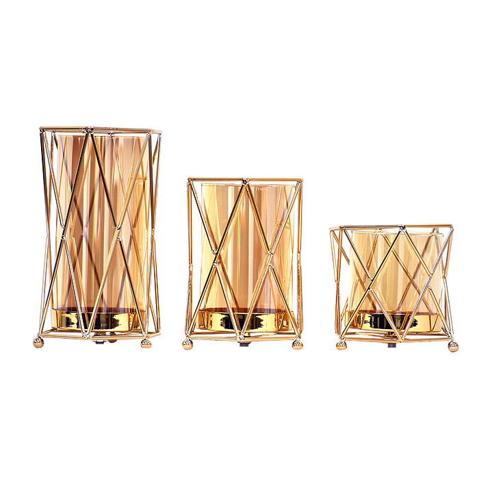 Set 3 Candelabros Geometrix – MSA